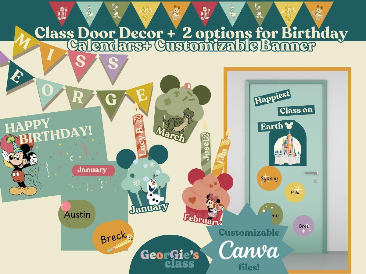 Disney Classroom Decor Bundle. Magic Mouse Classroom. Disney Class ...