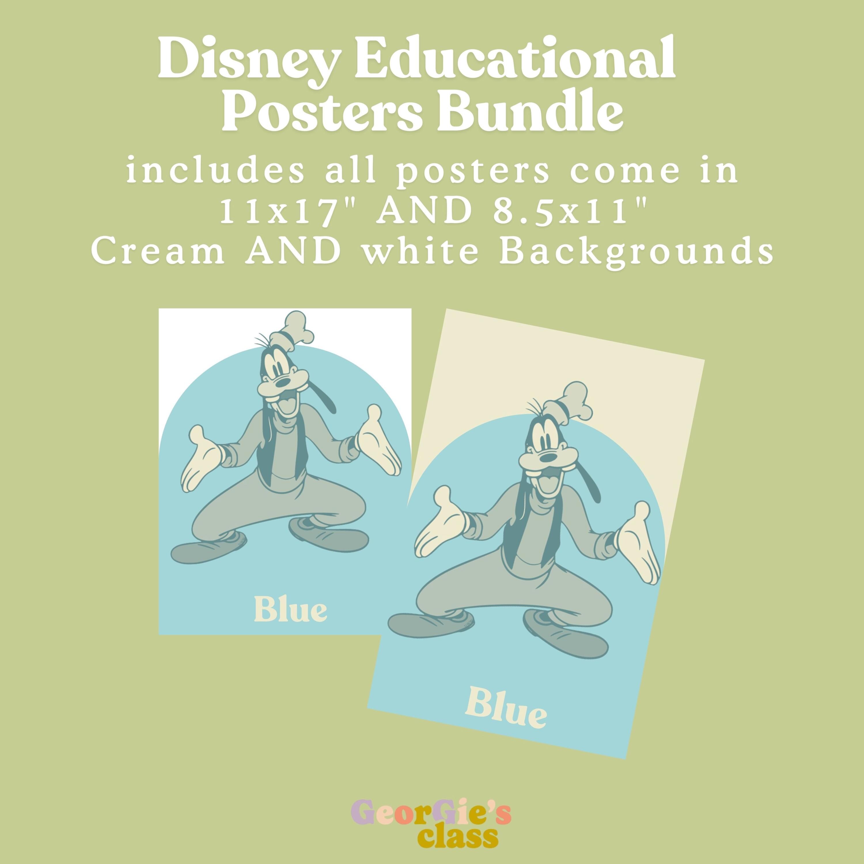 Printable Disney Classroom & Play Room Decor. Disney Posters. Disney ...