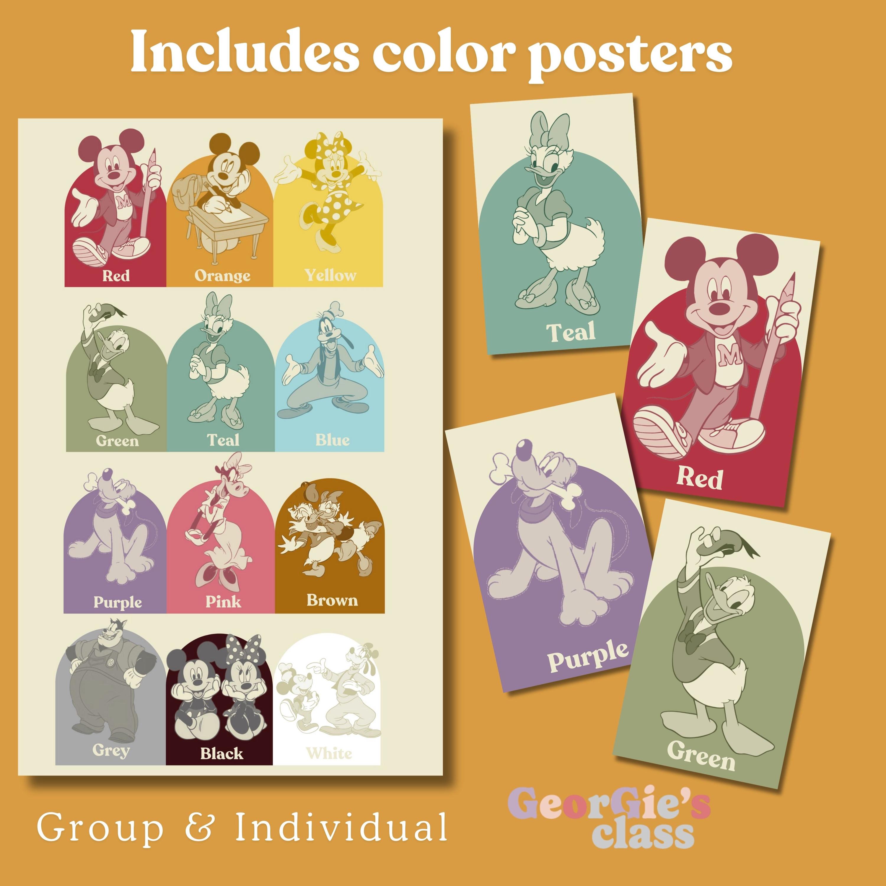 Printable Disney Classroom & Play Room Decor. Disney Posters. Disney ...