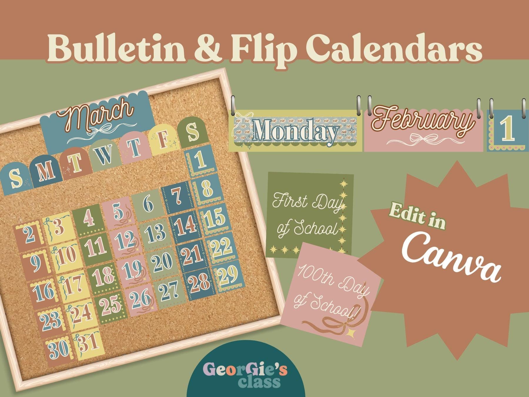 Coquette Bow Classroom Decor Bundle: Vintage French Theme (digital ...