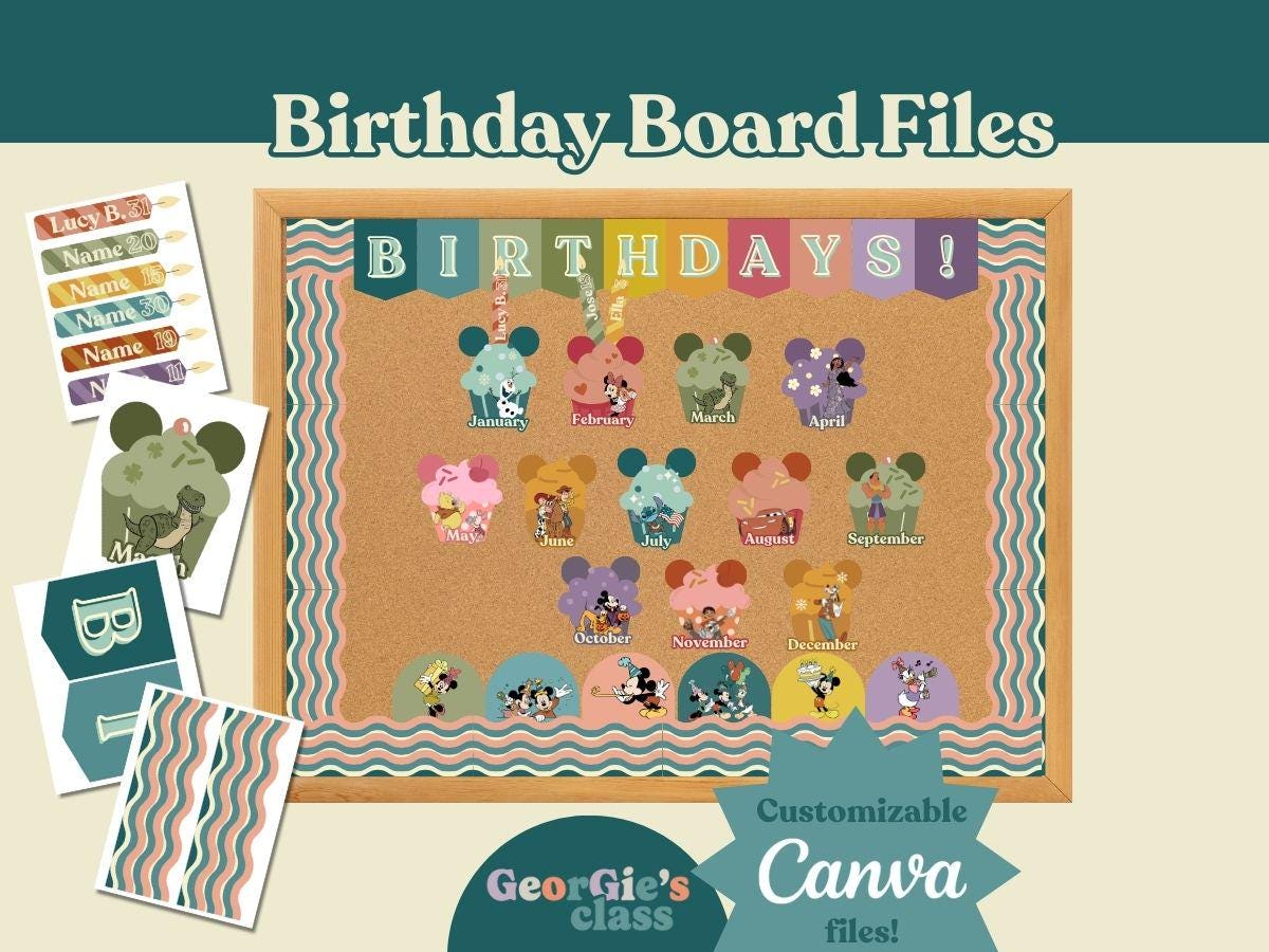 Disney Classroom Decor Bundle. Magic Mouse Classroom. Disney Class ...