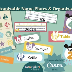 Disney Classroom Decor Bundle. Magic Mouse Classroom. Disney Class ...