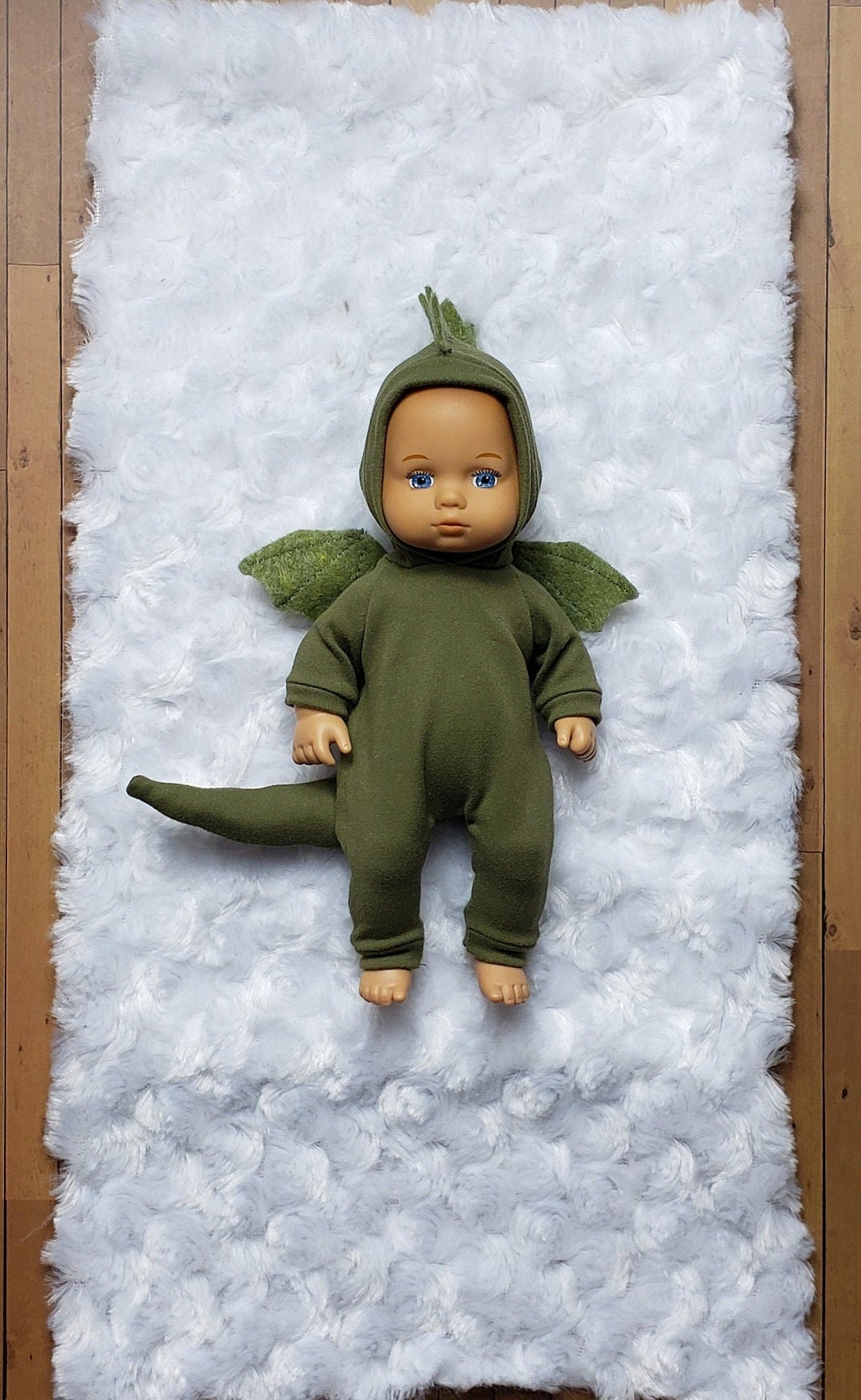 Caring for Baby Dragon Sleeper Costume Set for 8 Inch Dolls - Etsy