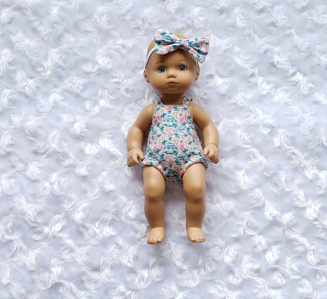 Caring for Baby Surf Sunsuit for 8 Inch Dolls - Etsy