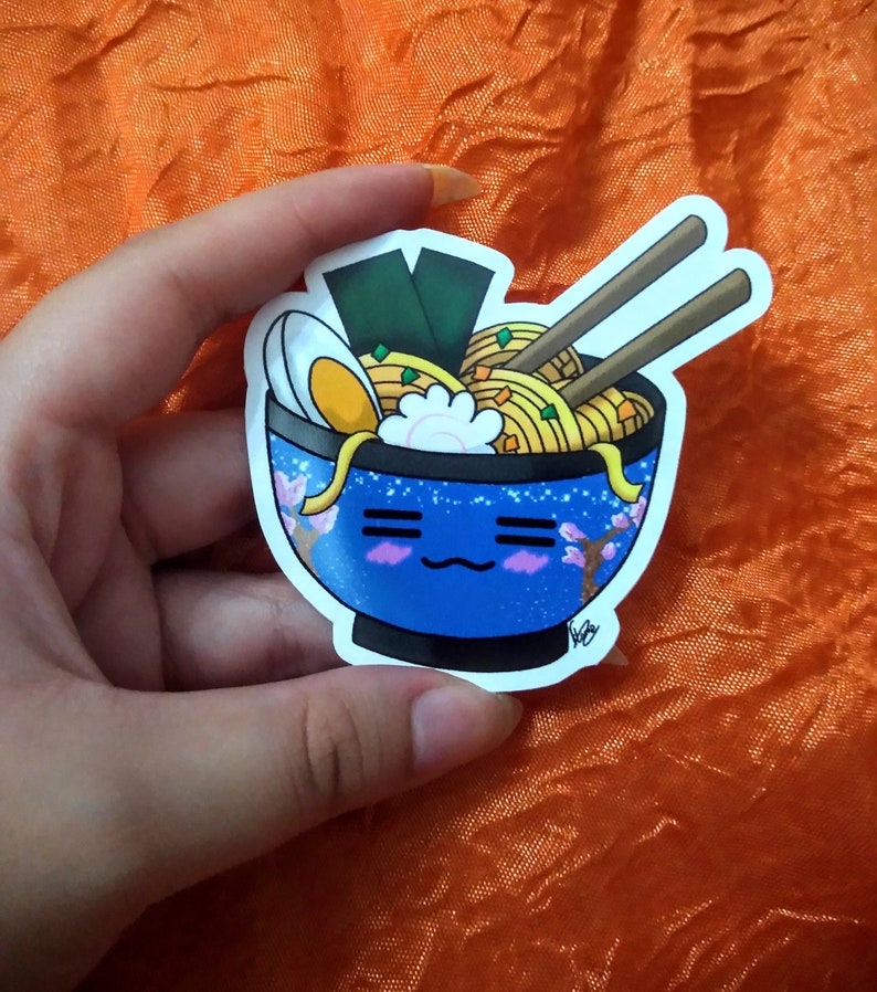 Special Spring Cute Japanese Ramen Noodle Sticker Spring - Etsy