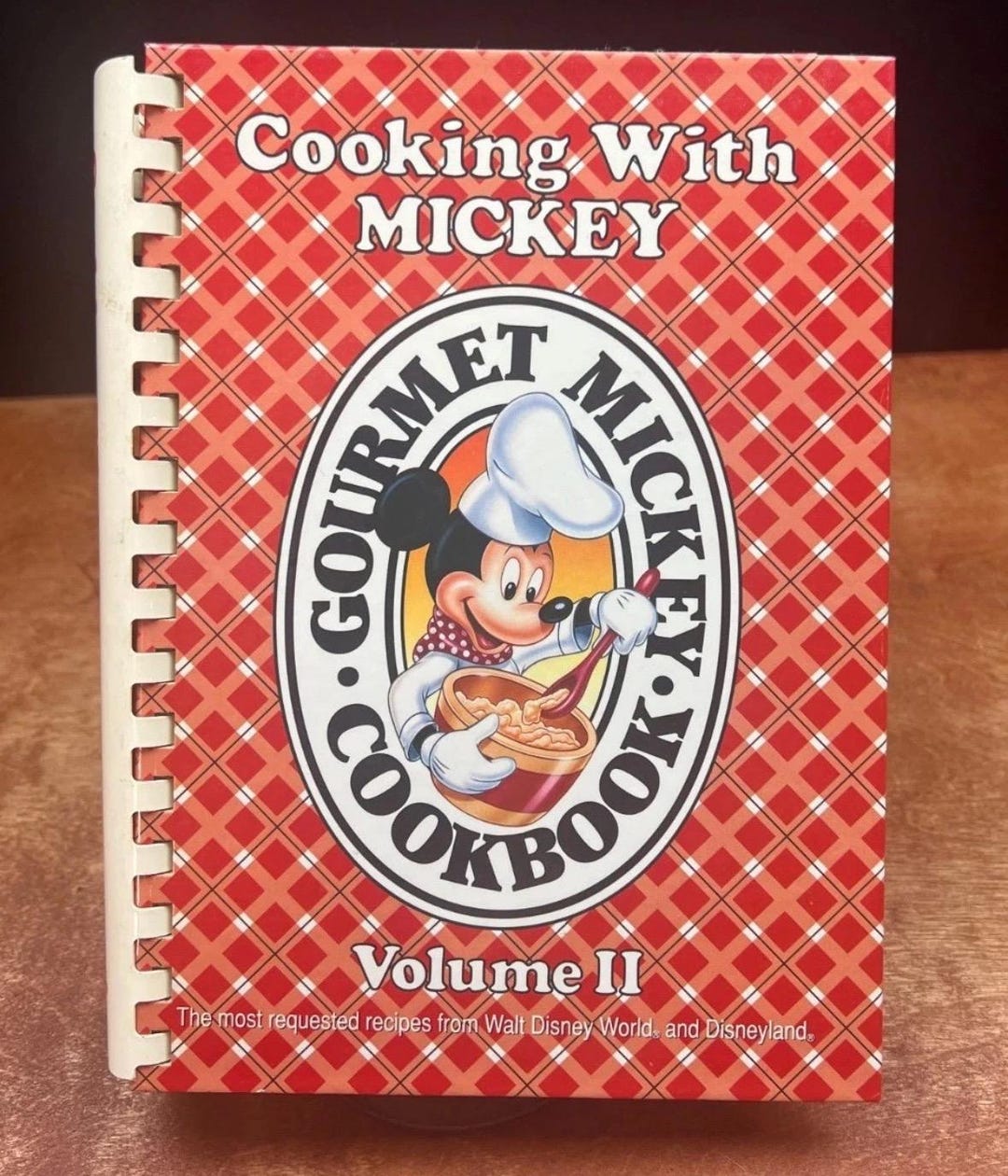 Vintage Cooking With Mickey Gourmet Cookbook Volume 2 Spiral Official ...