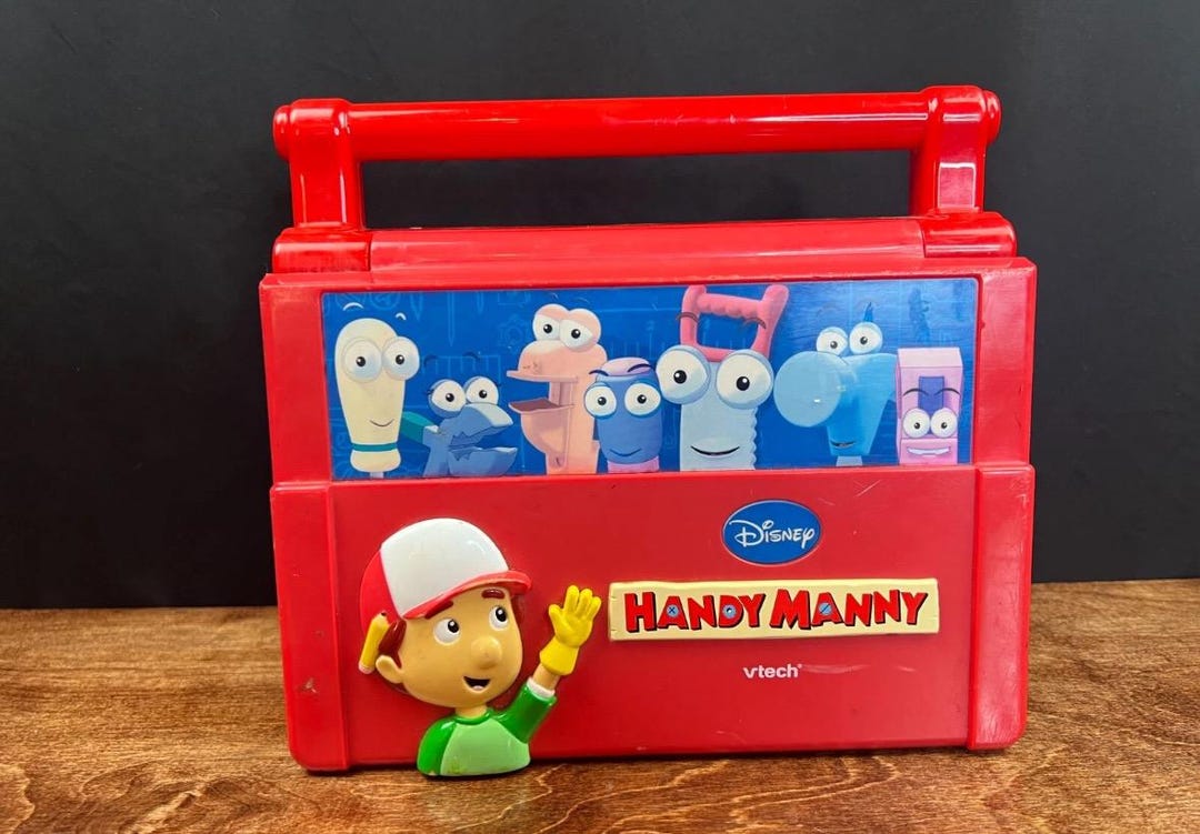 Vintage VTECH Handy Manny Interactive Laptop Computer - Etsy