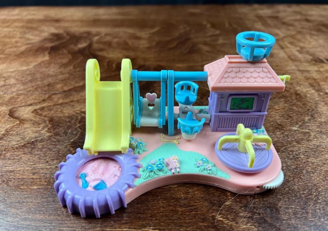 Vintage 1994 Bluebird Polly Pocket Mimi and the Goo Goos Swingin ...