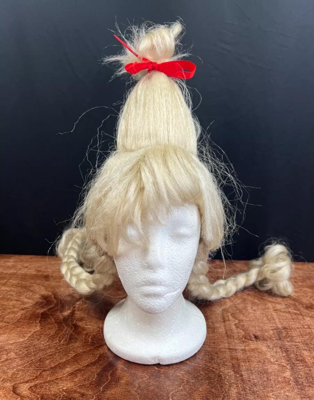 Cindy Lou Who Grinch Girl Costume Wig Whoville Adult Cosplay - Etsy UK
