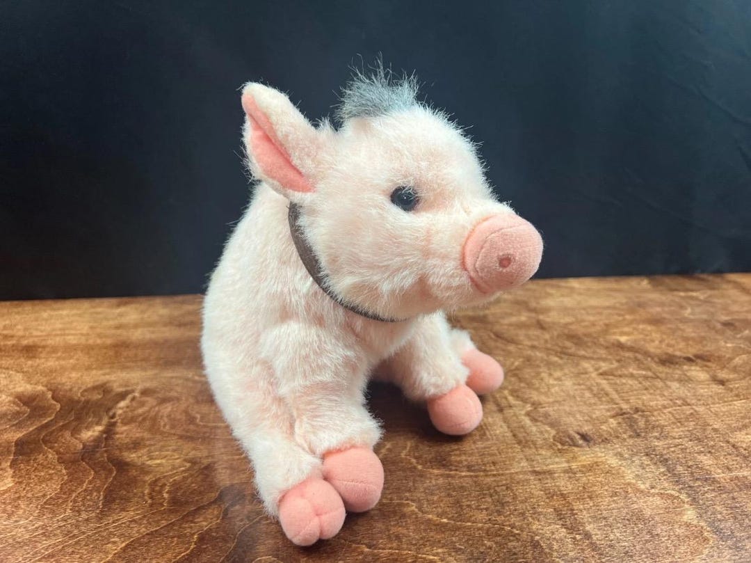 Vintage 1997 Gund Babe the Pig Plush Stuffed Animal Toy 6" - Etsy