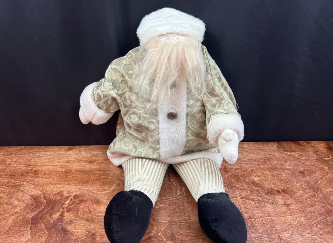 Vintage 2000 Woof & Poof 21 Old World Santa Claus Collectible EUC - Etsy