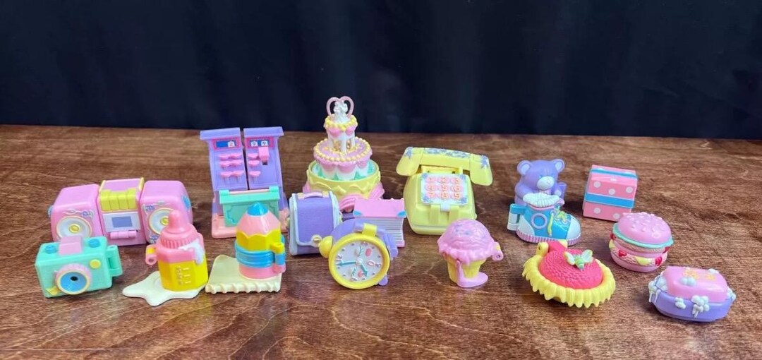 Vintage 90s Bluebird Polly Pocket Mimi and the Goo Goos Lot of 16 - Etsy