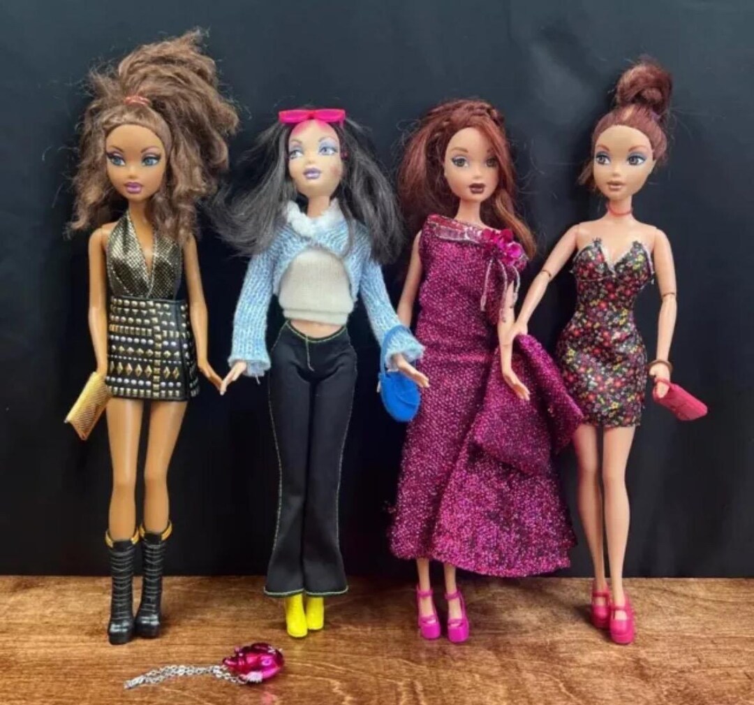 Vintage Y2K Mattel My Scene Dolls Lot of 4 - Etsy