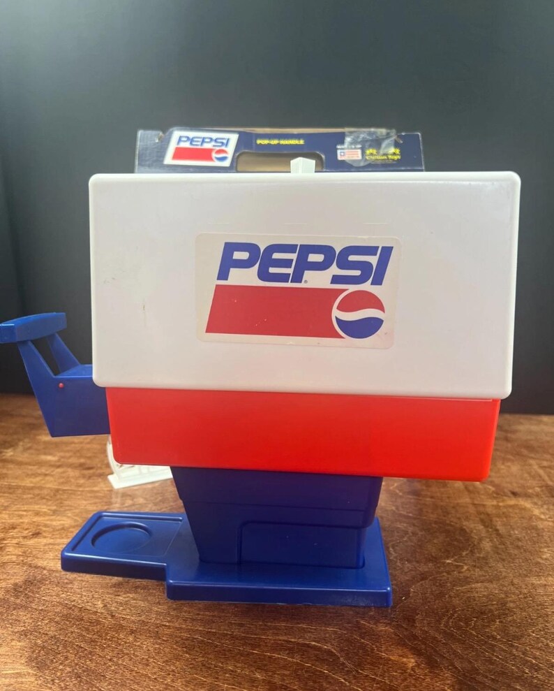 Vintage Pepsi Cola Fountain Drink Dispenser Toy - Majik Party Set W ...