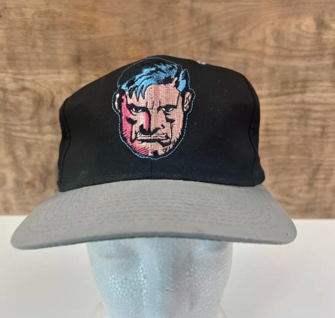 Vintage the Punisher American Needle Blockhead Snapback Hat Cap Marvel ...