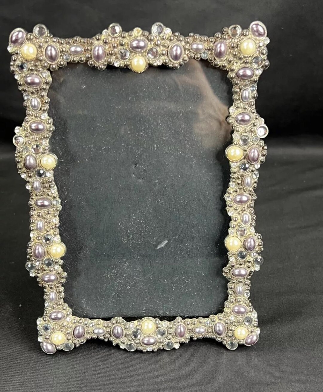 Bridgerton Edwardian Style Rhinestone and Pearl Picture Frame 4x6 - Etsy