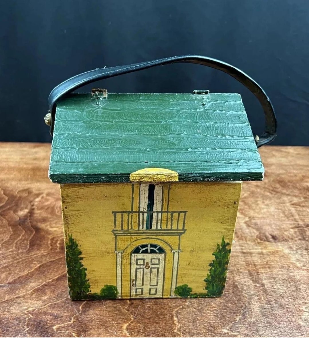 Vintage Houses by Hitchcock Wooden House Purse - Etsy