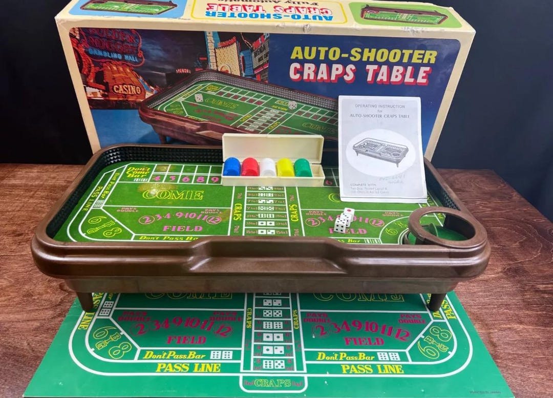 Vintage Waco Auto-shooter Craps Table Automatic Dice Roller Tested - Etsy
