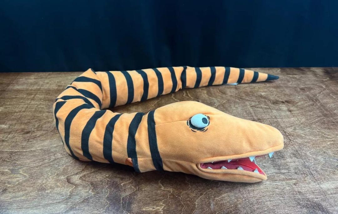 The Disney Store Snake the Nightmare Before Christmas Plush Puppet - Etsy