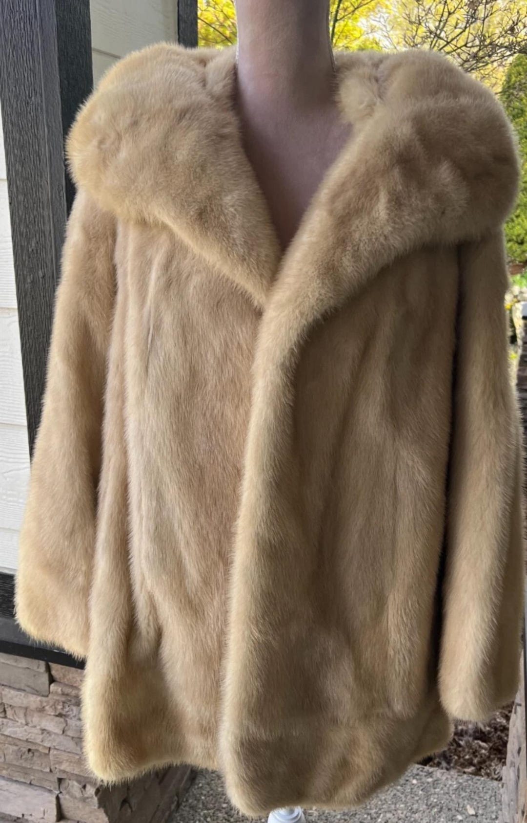 Vintage Patricia Emba Pearl Mink Coat Mob Wife Style - Etsy