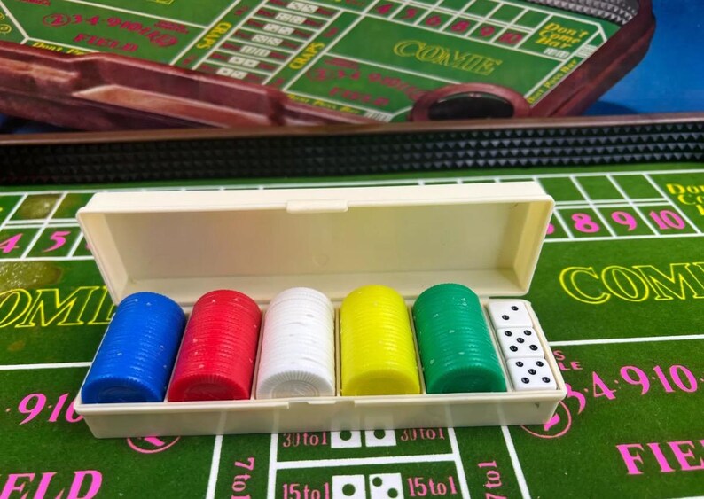 Vintage Waco Auto-shooter Craps Table Automatic Dice Roller Tested - Etsy