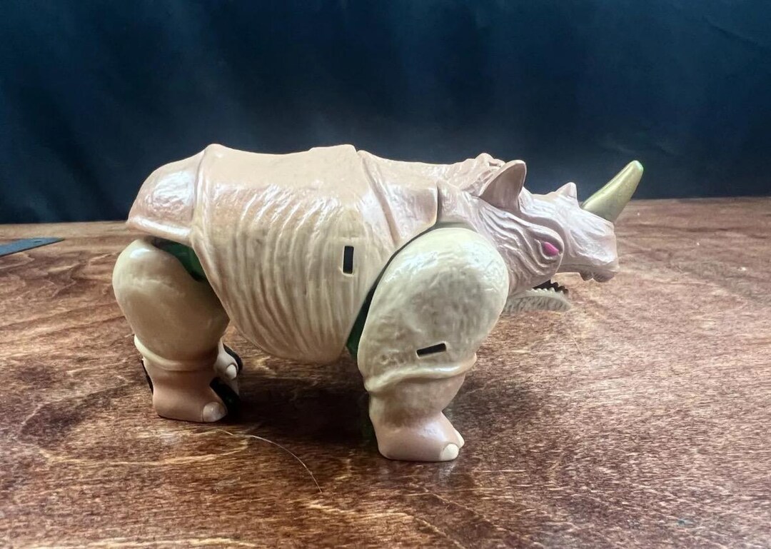 Transformers Beast Wars BW Rhinox Figure Hasbro 1995 Incomplete - Etsy