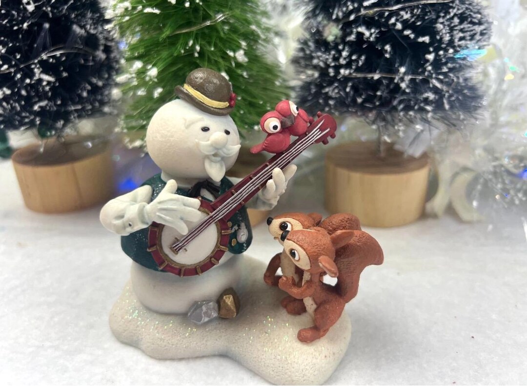 Island of Misfit Toys Singin Snowman Figurine 557560 Enesco - Etsy