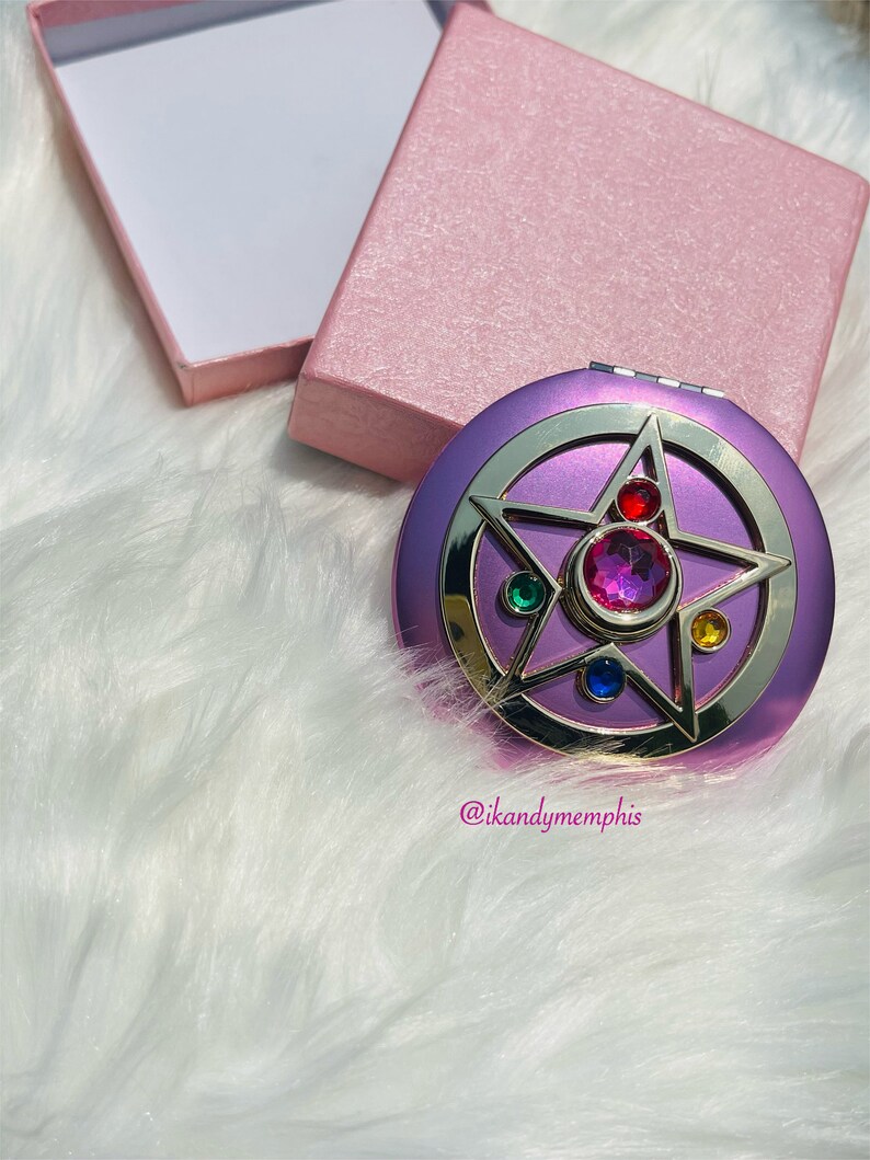 Anime Compact Mirror Sailor Moon Compact Makeup Compact - Etsy