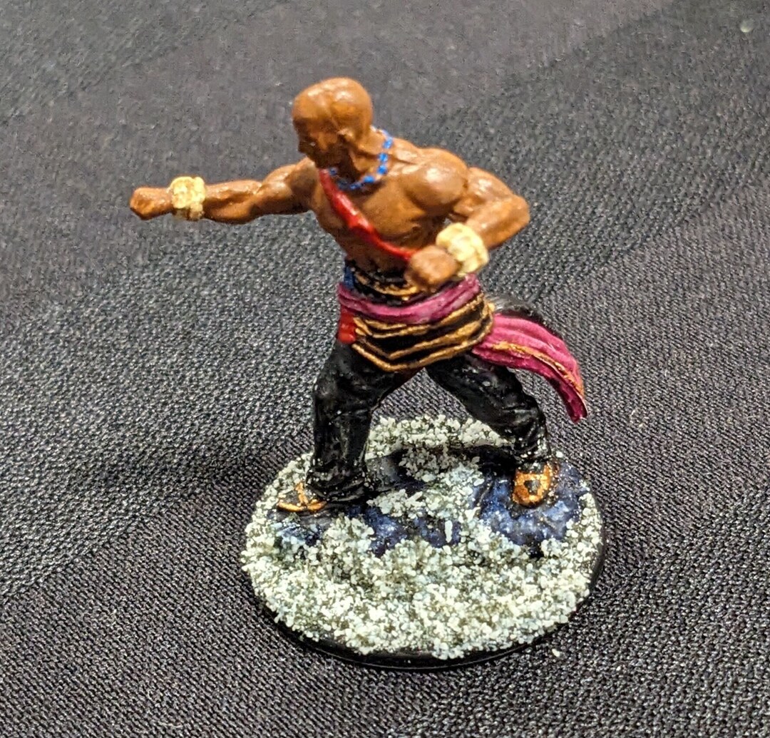 Monk Bare Chested - Etsy