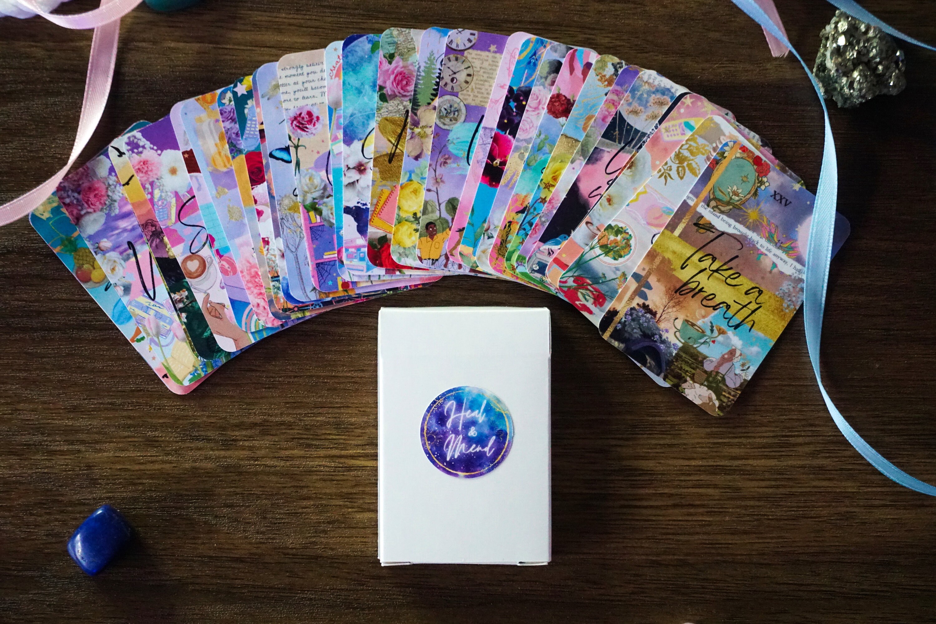 Next Steps Mini Oracle Deck, Cute Mini Oracle Card Deck, Tarot-inspired ...