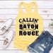 Callin' Baton Rouge Country Girl Tank Country Music | Etsy
