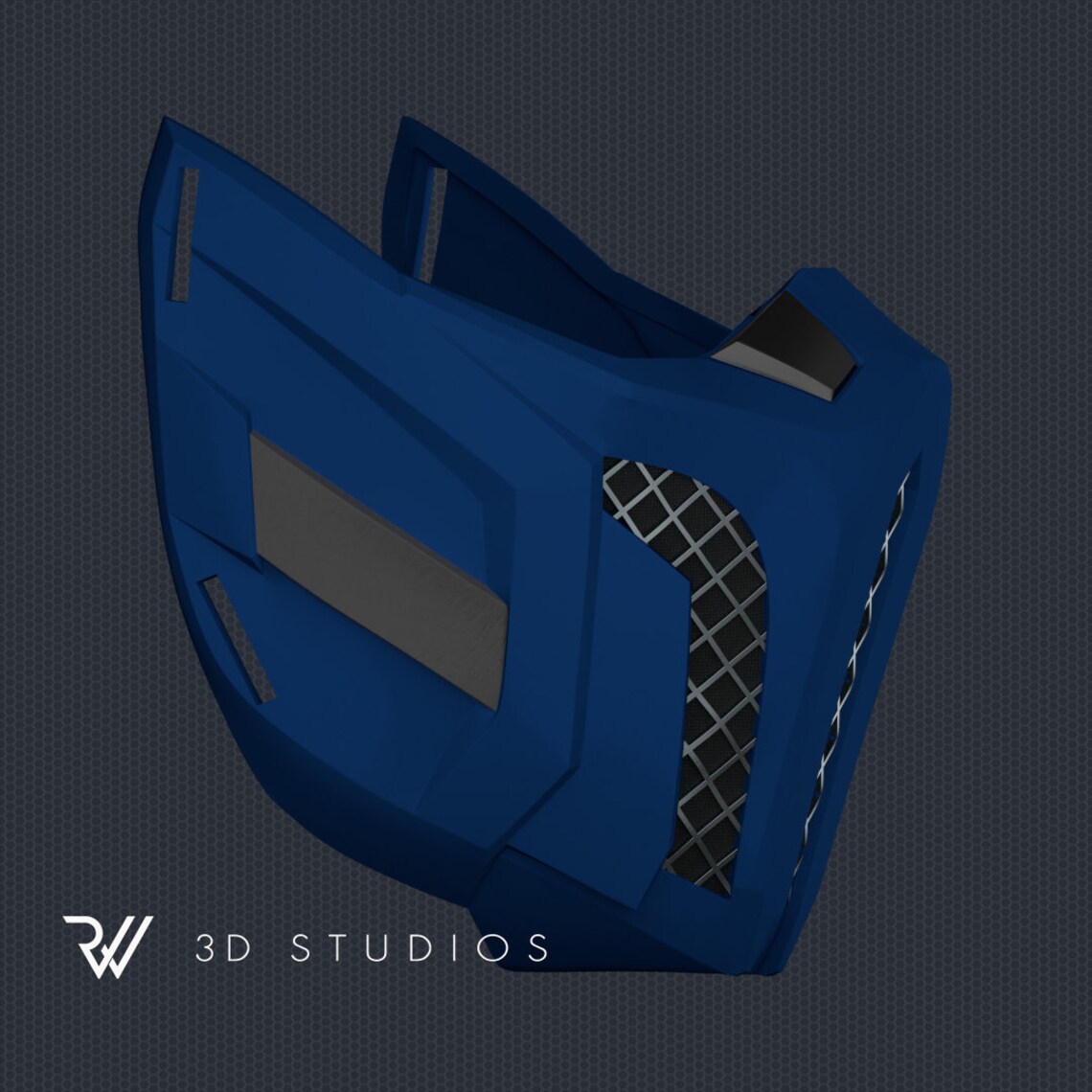 MK11 Sub-Zero Mask V10 Archivo STL - Etsy España