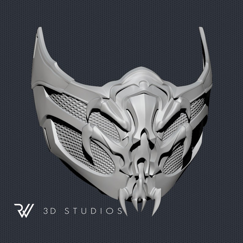 MK11 Aftermath Scorpion Mask STL File - Etsy Canada