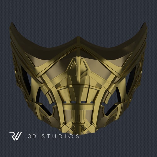 Mortal Kombat 2021 Scorpio Mask Stl File - Etsy