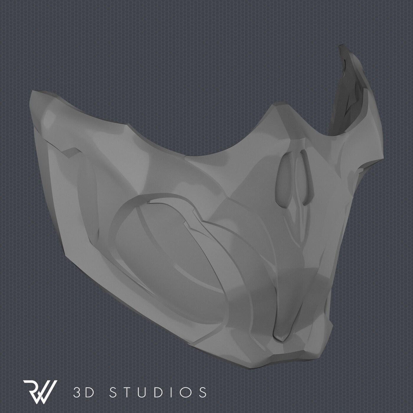 MK11 Scorpion Mask V1 STL File - Etsy