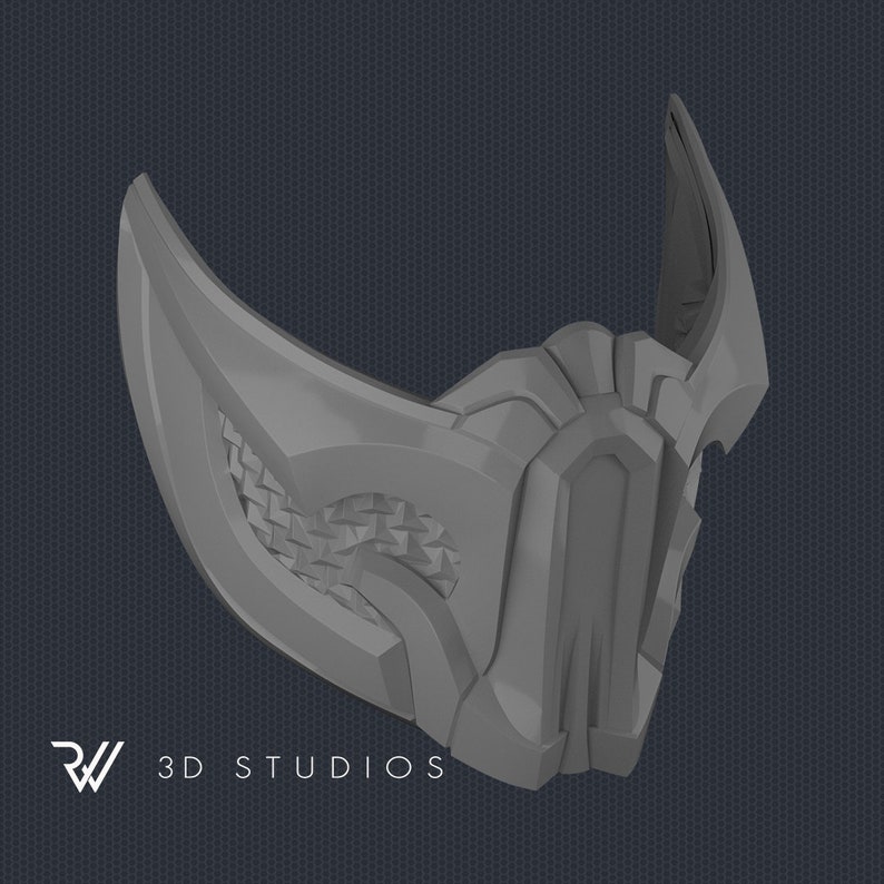 MK11 Sub-Zero Mask V1 Archivo STL | Etsy