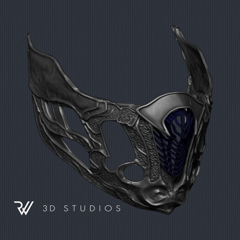 Sub-zero New Mask - Mortal Kombat Movie 2021 - STL File - Etsy