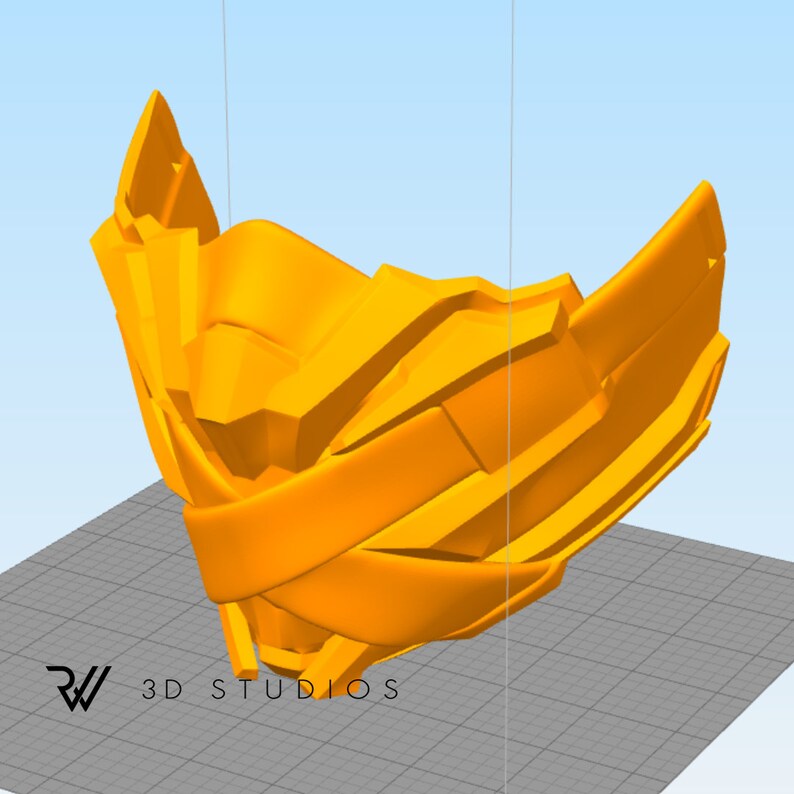 MK11 Ermac Mask - STL File - Etsy