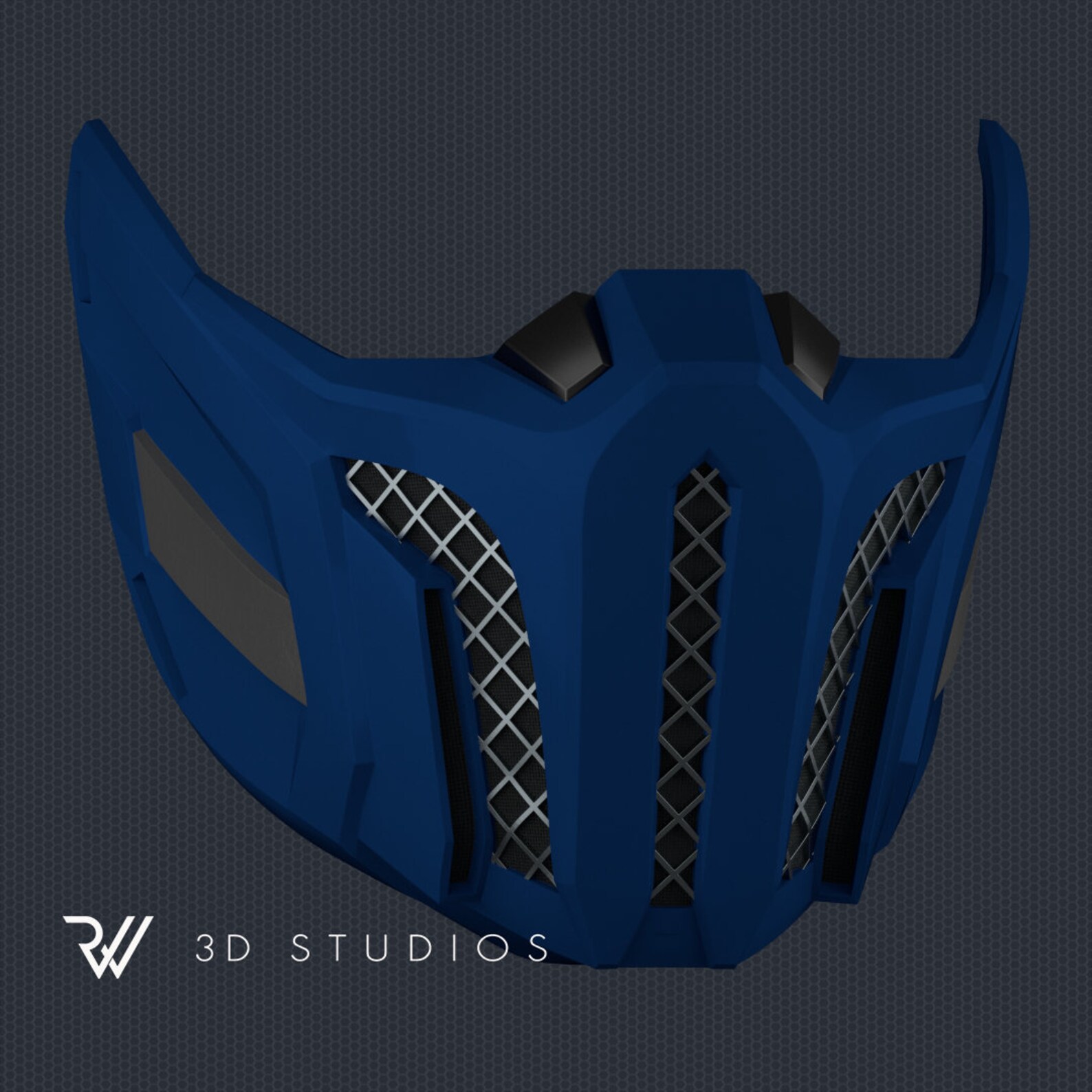 MK11 Sub-Zero Mask V10 Archivo STL - Etsy España