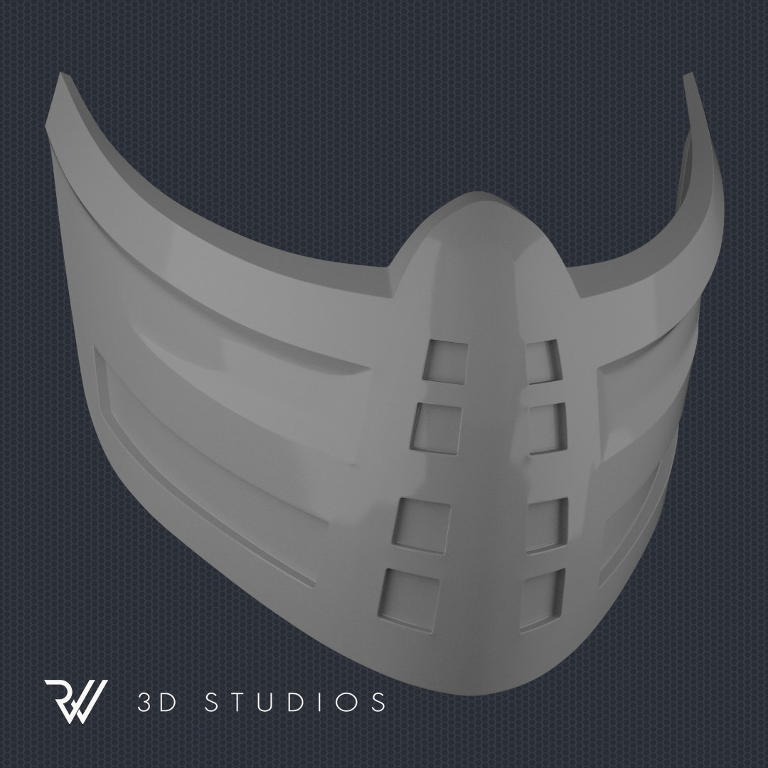 MK11 Rain Klassic Mask STL File | Etsy
