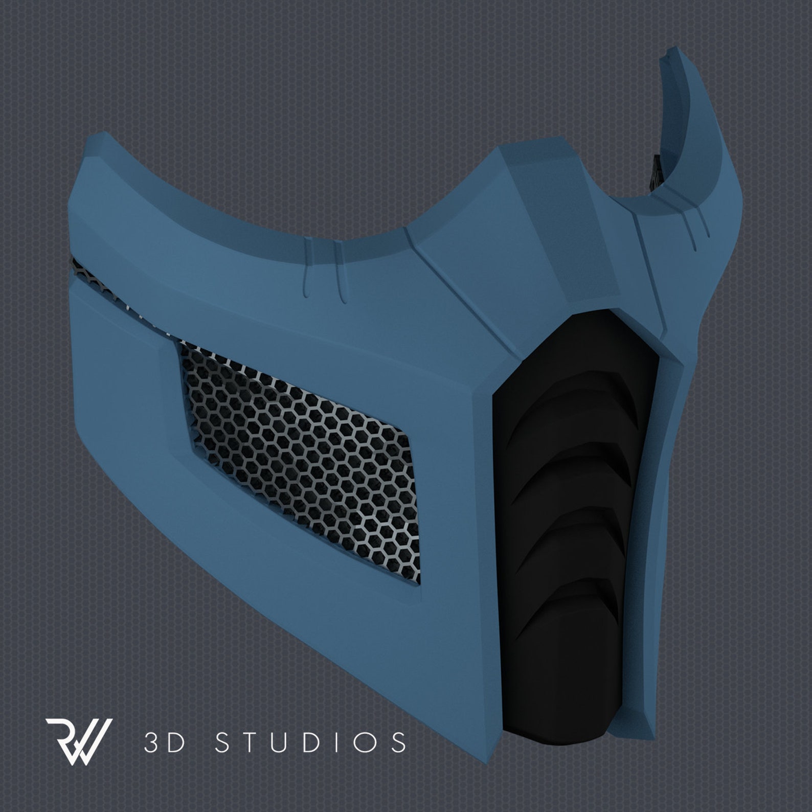 MK 9 Sub-zero bi-han Mask STL File | Etsy