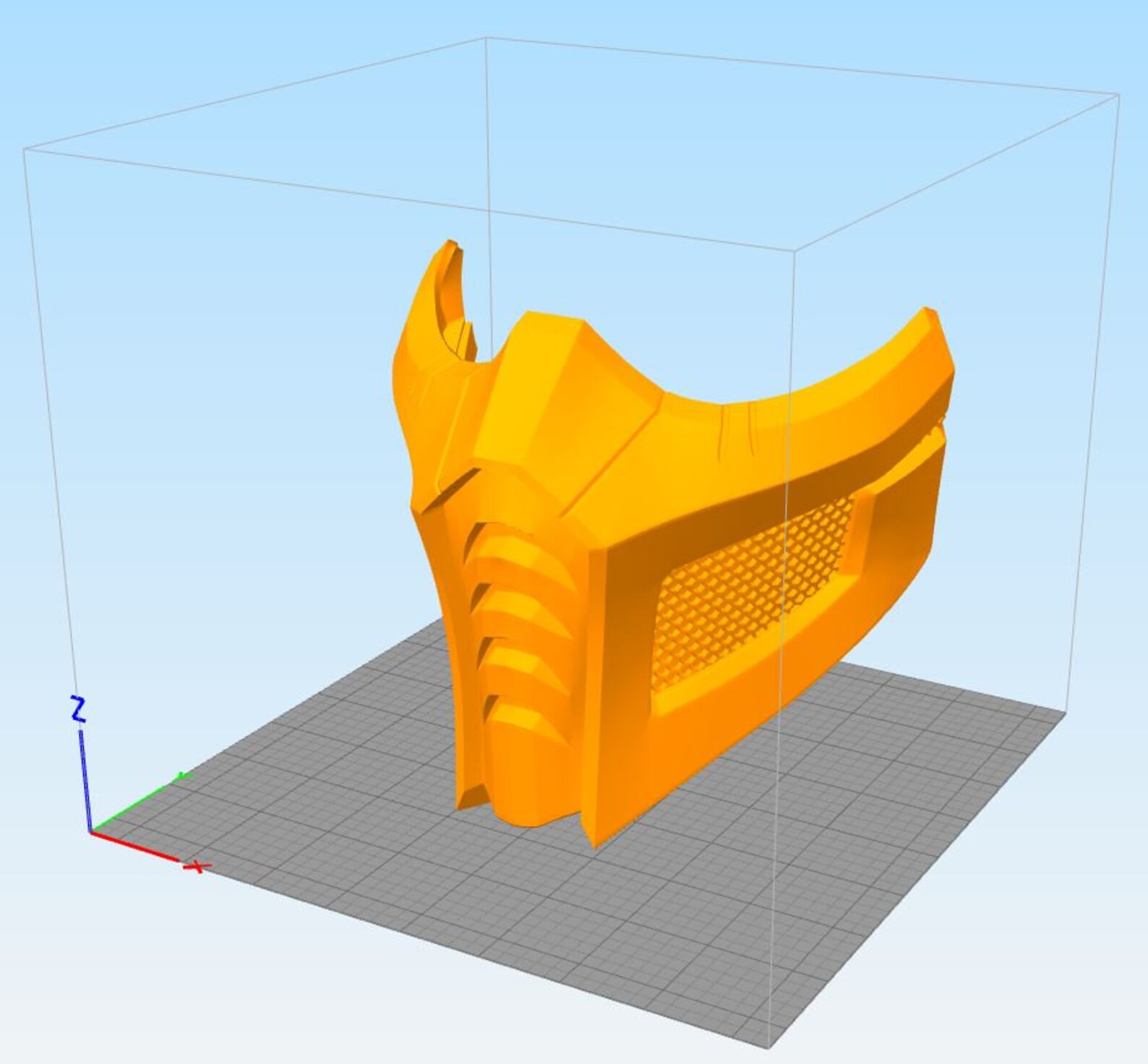 MK 9 Sub-zero bi-han Mask STL File | Etsy
