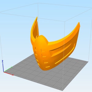 MK11 Rain Klassic Mask - STL File - Etsy