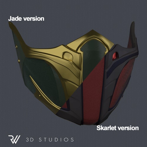 MK11 Aftermath Scorpion Mask V2 STL File - Etsy