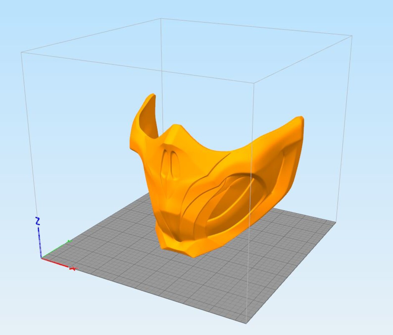 MK11 Scorpion Mask V1 STL File - Etsy
