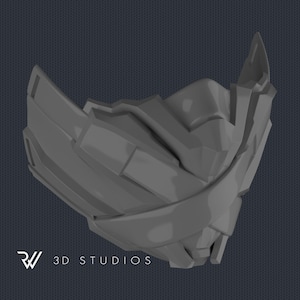 MK11 Ermac Mask - STL File - Etsy