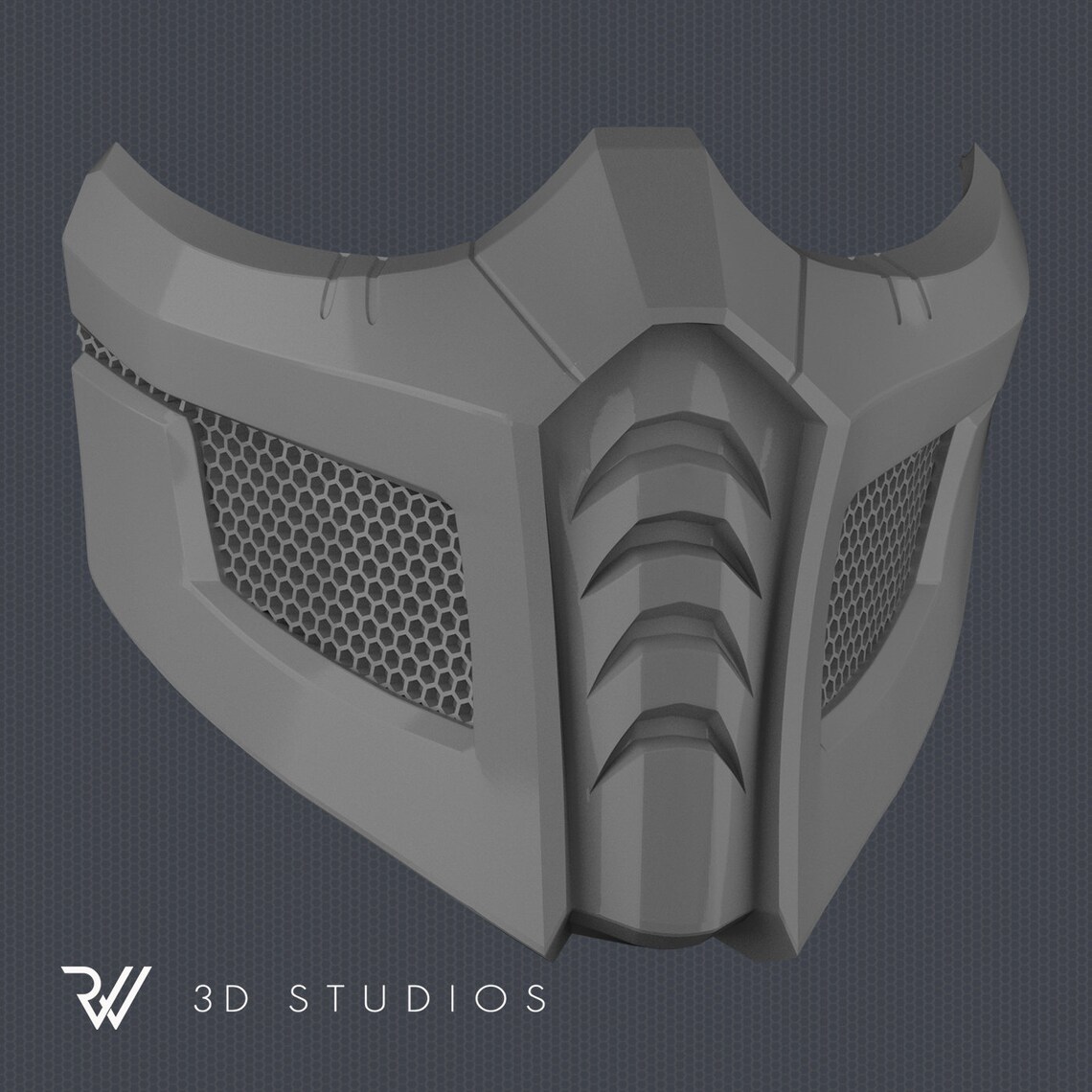 MK 9 Sub-zero bi-han Mask STL File | Etsy