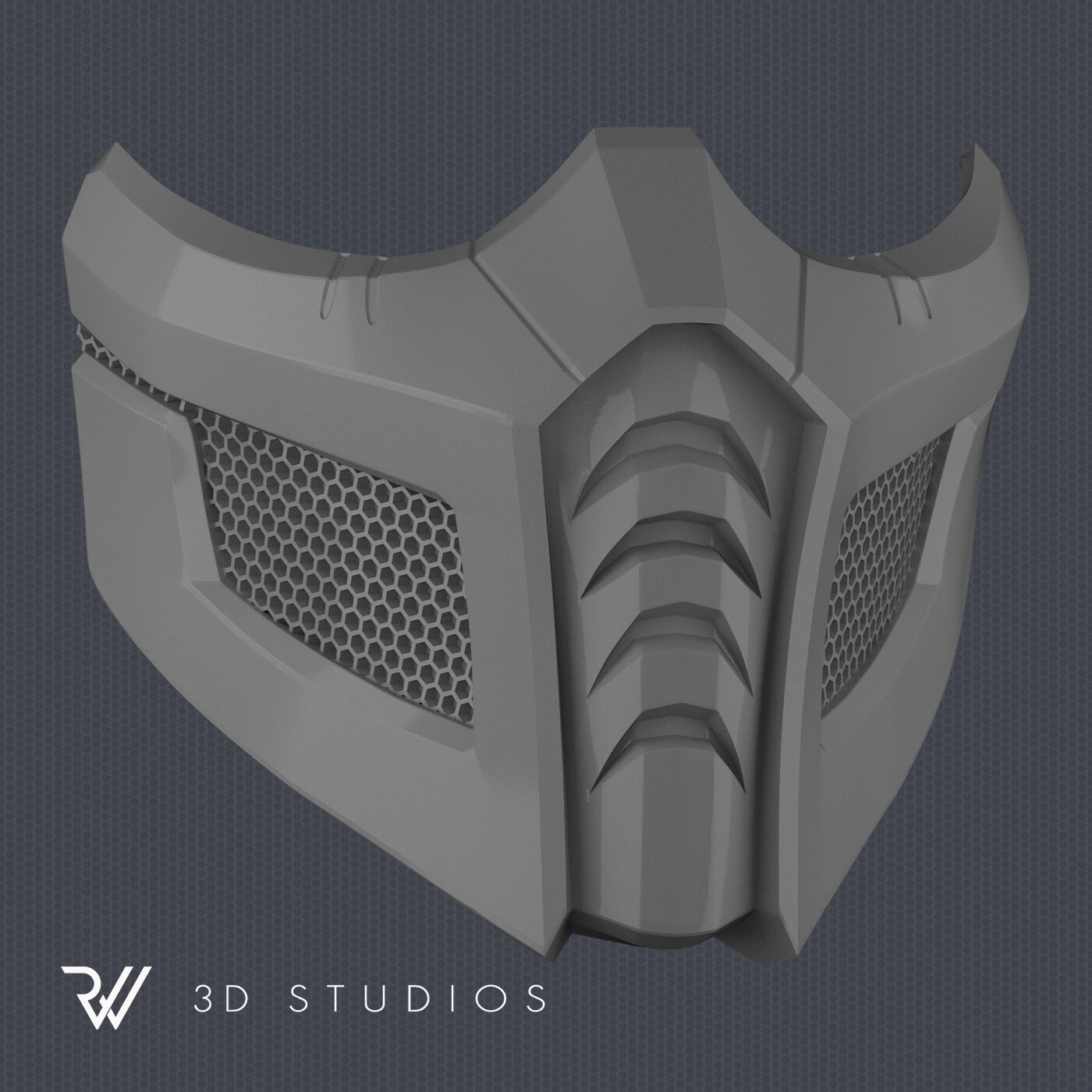 MK 9 Sub-zero (bi-han) Mask - STL File - Etsy