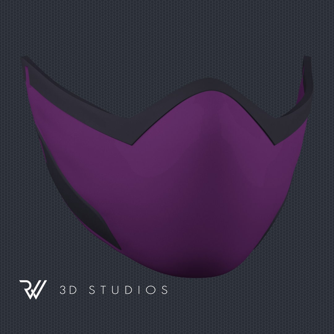 MK11 Mileena Mask V1 STL File - Etsy