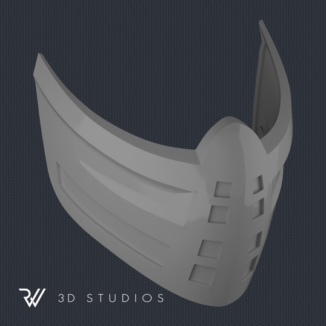 MK11 Rain Klassic Mask STL File | Etsy